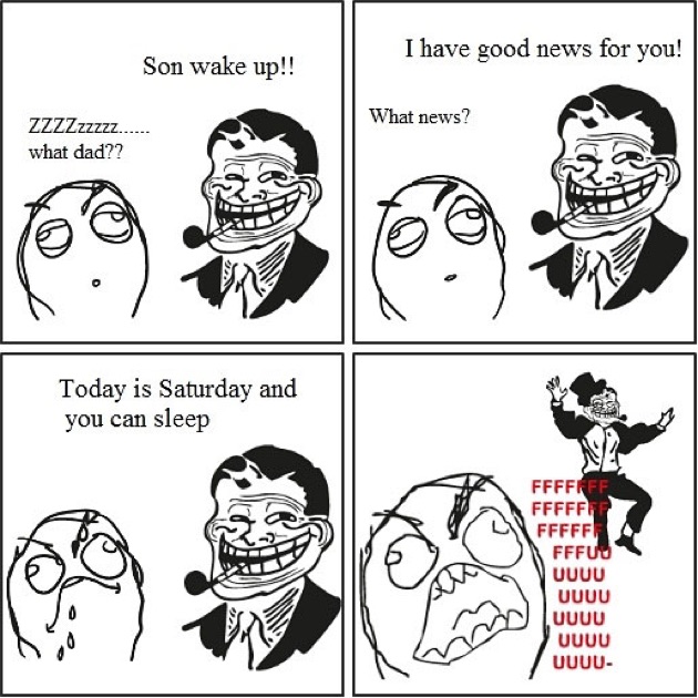 Troll Comics Funny Dad